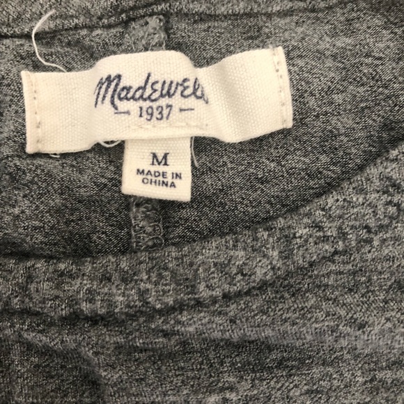 Madewell | Tops | Madewell Logo Beach Tee | Poshmark